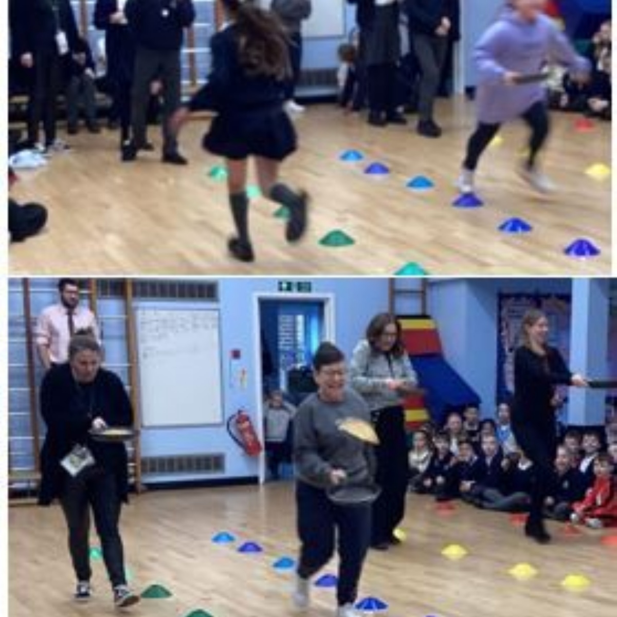 Fawbert & Barnard's Primary School - Pancake Races